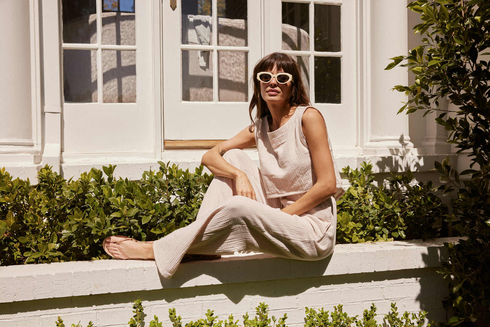 Olga Top - Beige – Sunday Ritual